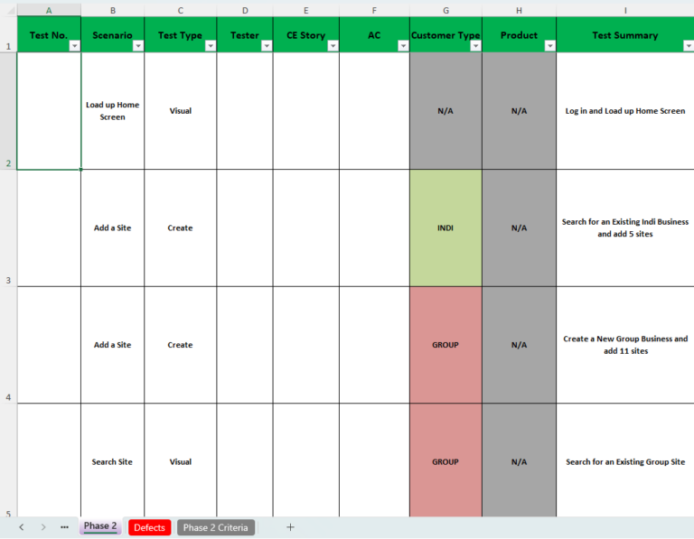 Spreadsheets vs Test Management software | Original Software